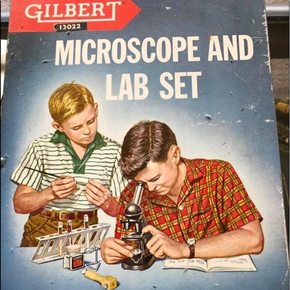 Other | Gilbert Microscope Set Vintage From New Haven Ctin Original ...